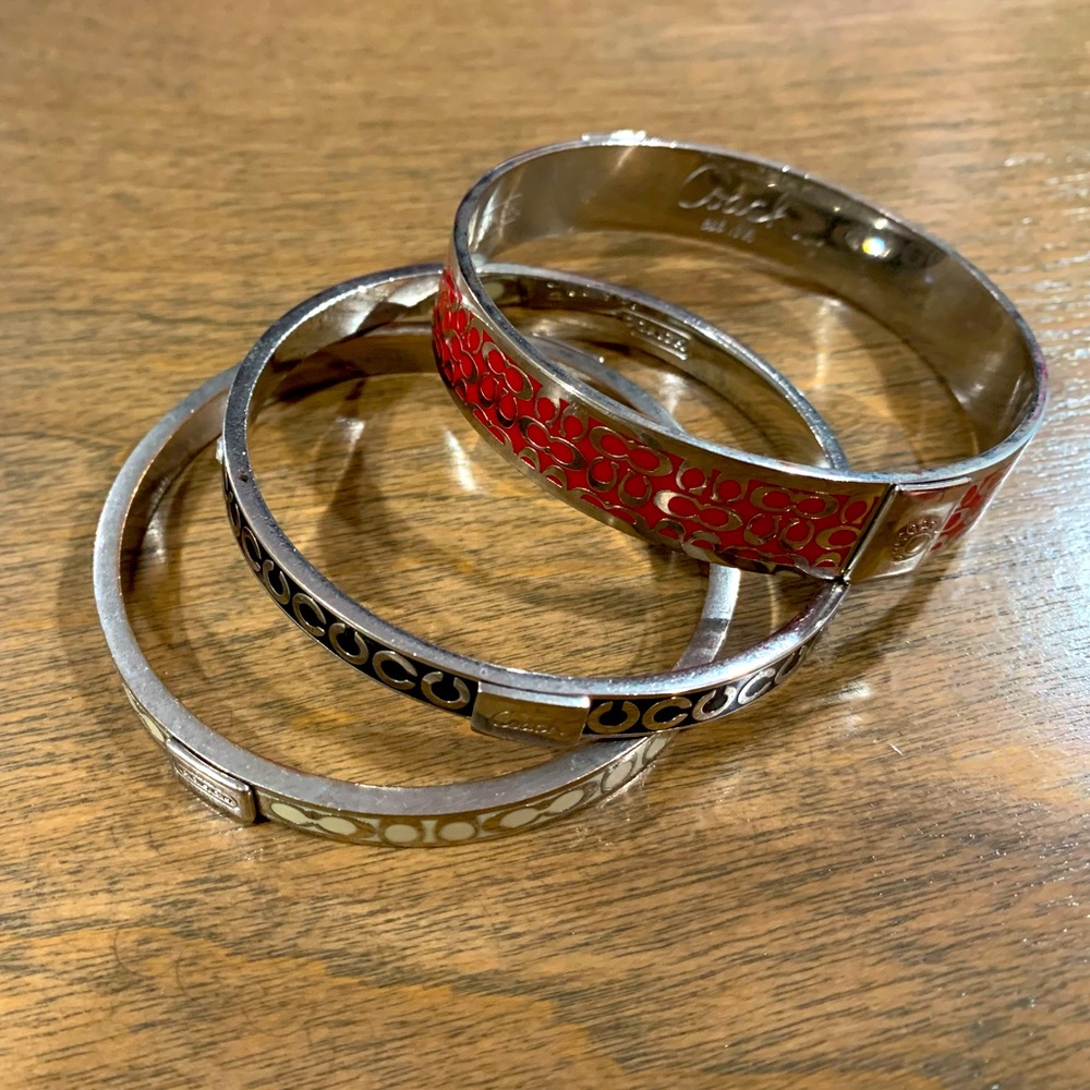 Coach Bracelet Bangle Set - Gem